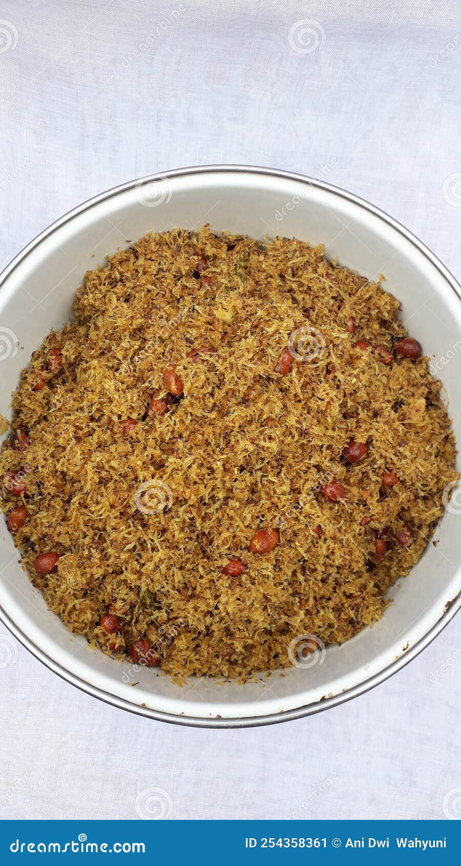 SERUNDENG Trasitional Food Indonesia Made from Coconut Pulp Stock Image ...