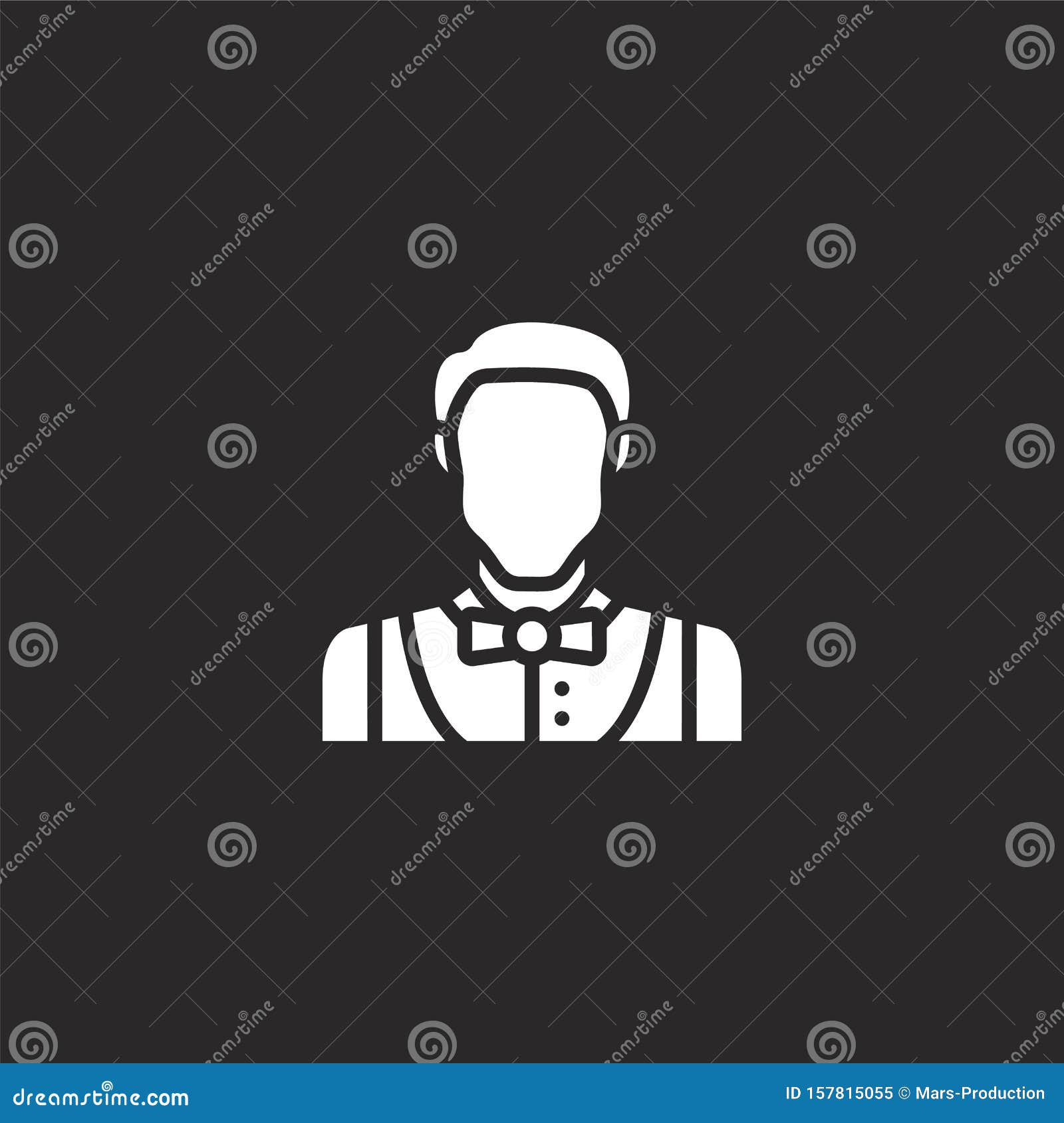 Servant Icon. Filled Servant Icon for Website Design and Mobile, App ...