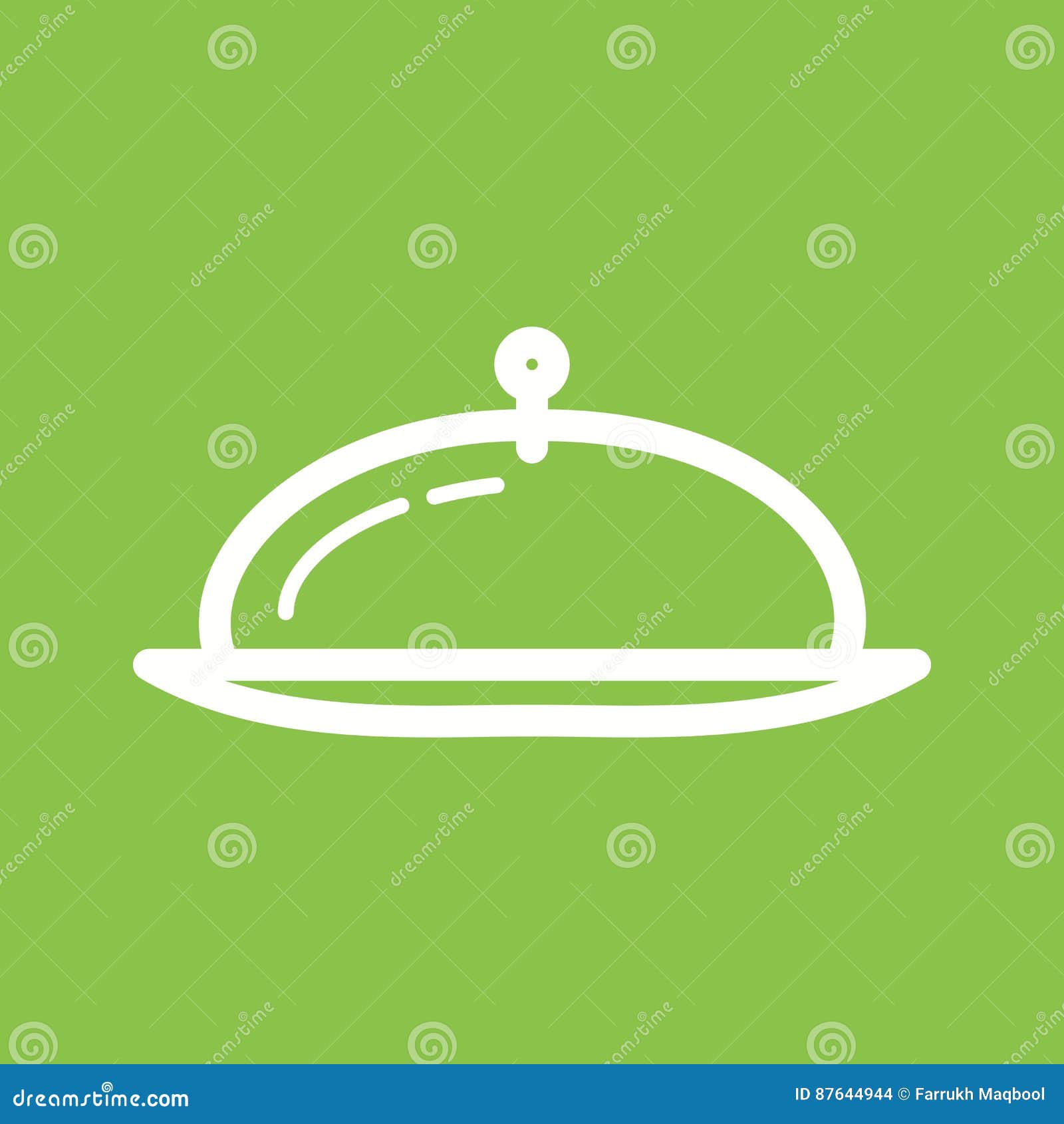 Serve Dinner stock vector. Illustration of concept, restaurant - 87644944