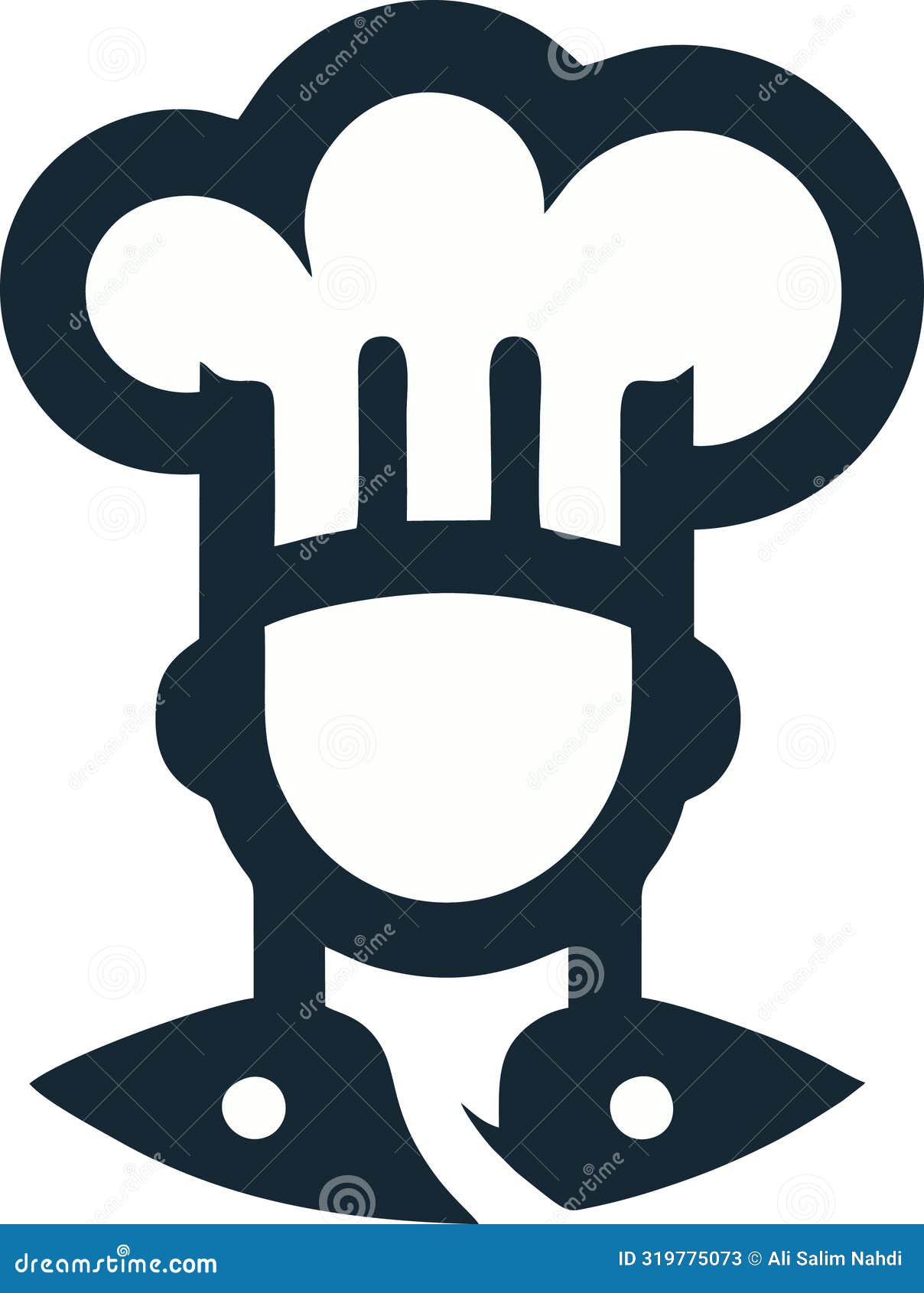 Serve Up Excellence Elevate Your Designs with Chef Icons Stock Vector ...