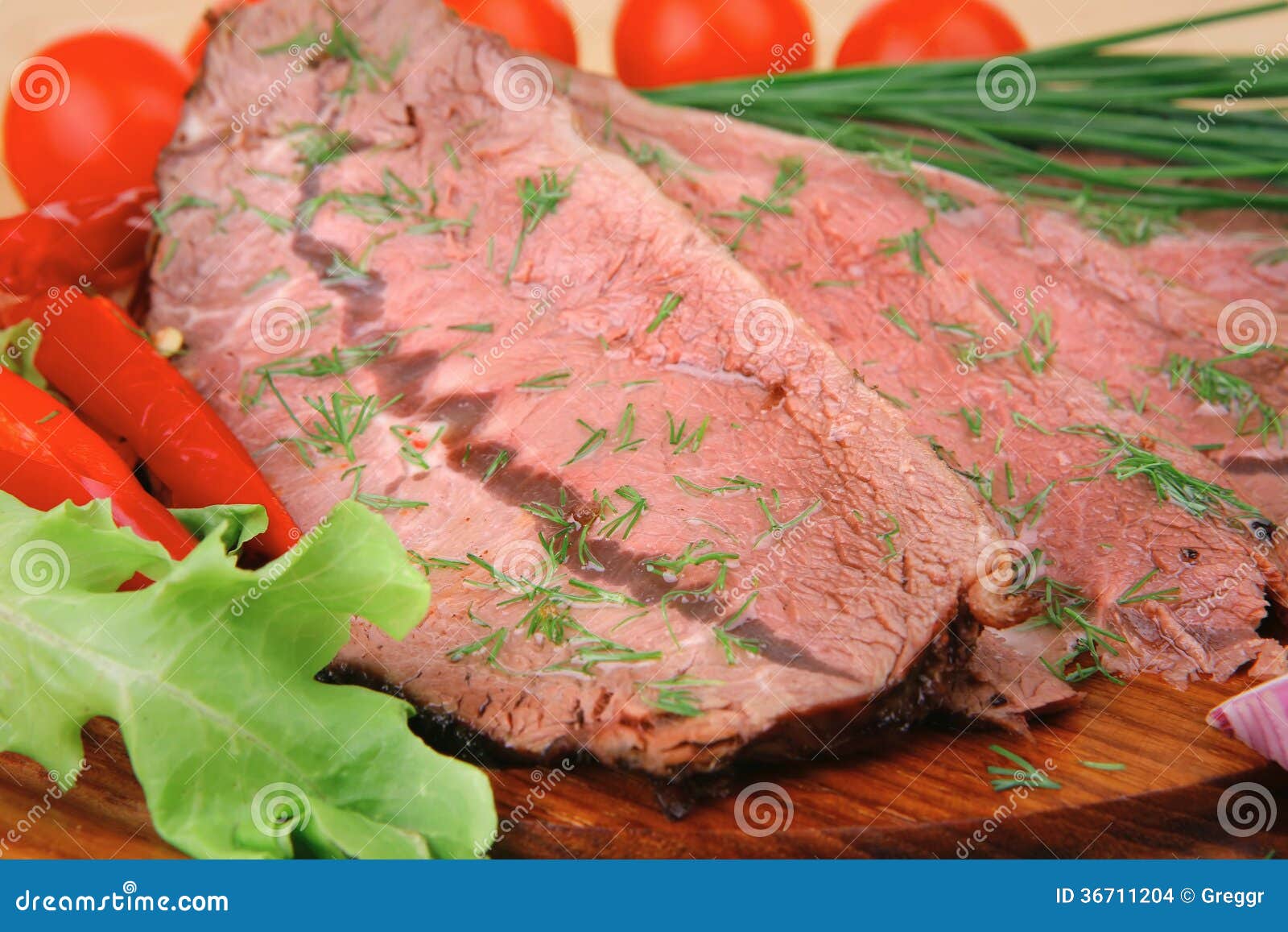 Served corn beef on plate stock photo. Image of juicy - 36711204