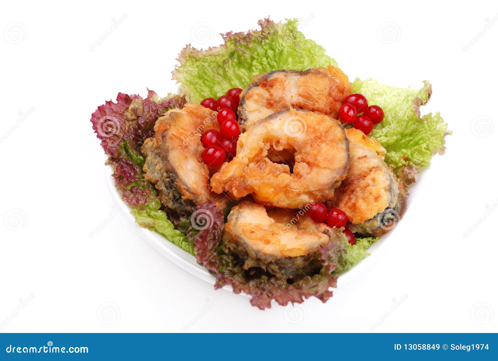 The served dish from fish stock image. Image of plate - 13058849