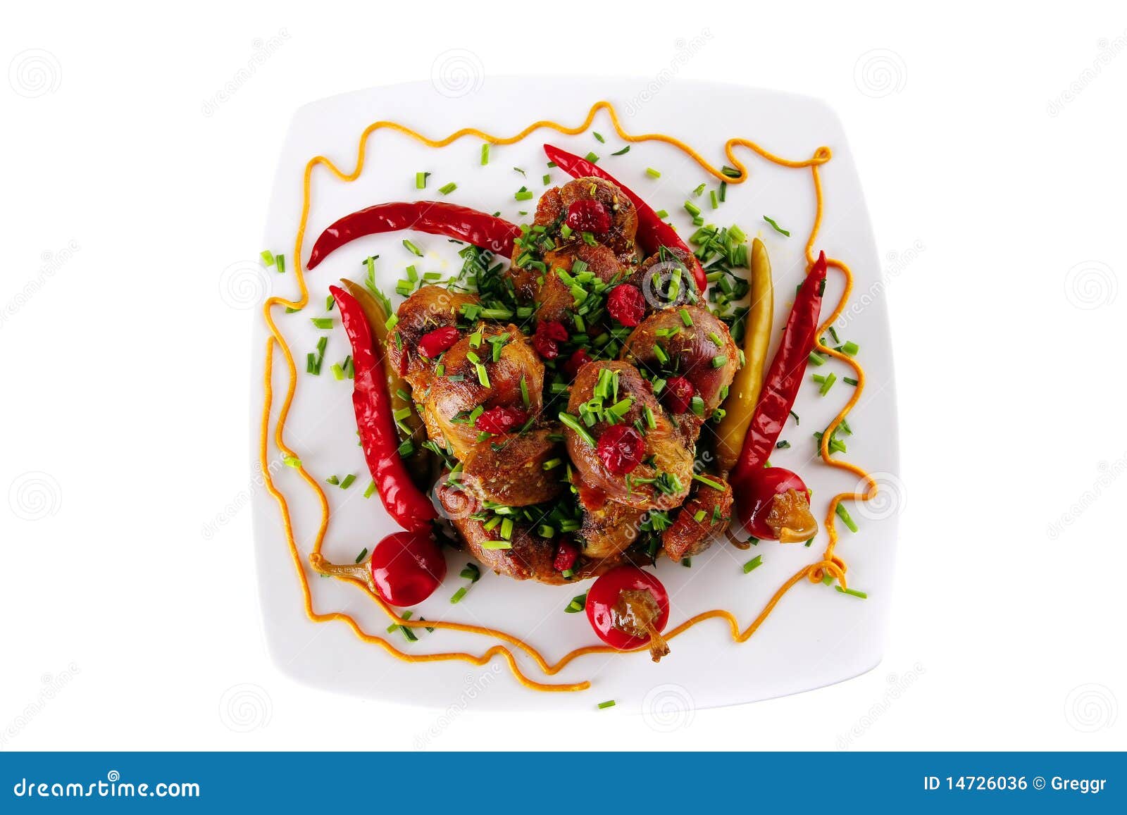 Served meat course stock photo. Image of beef, grilled - 14726036