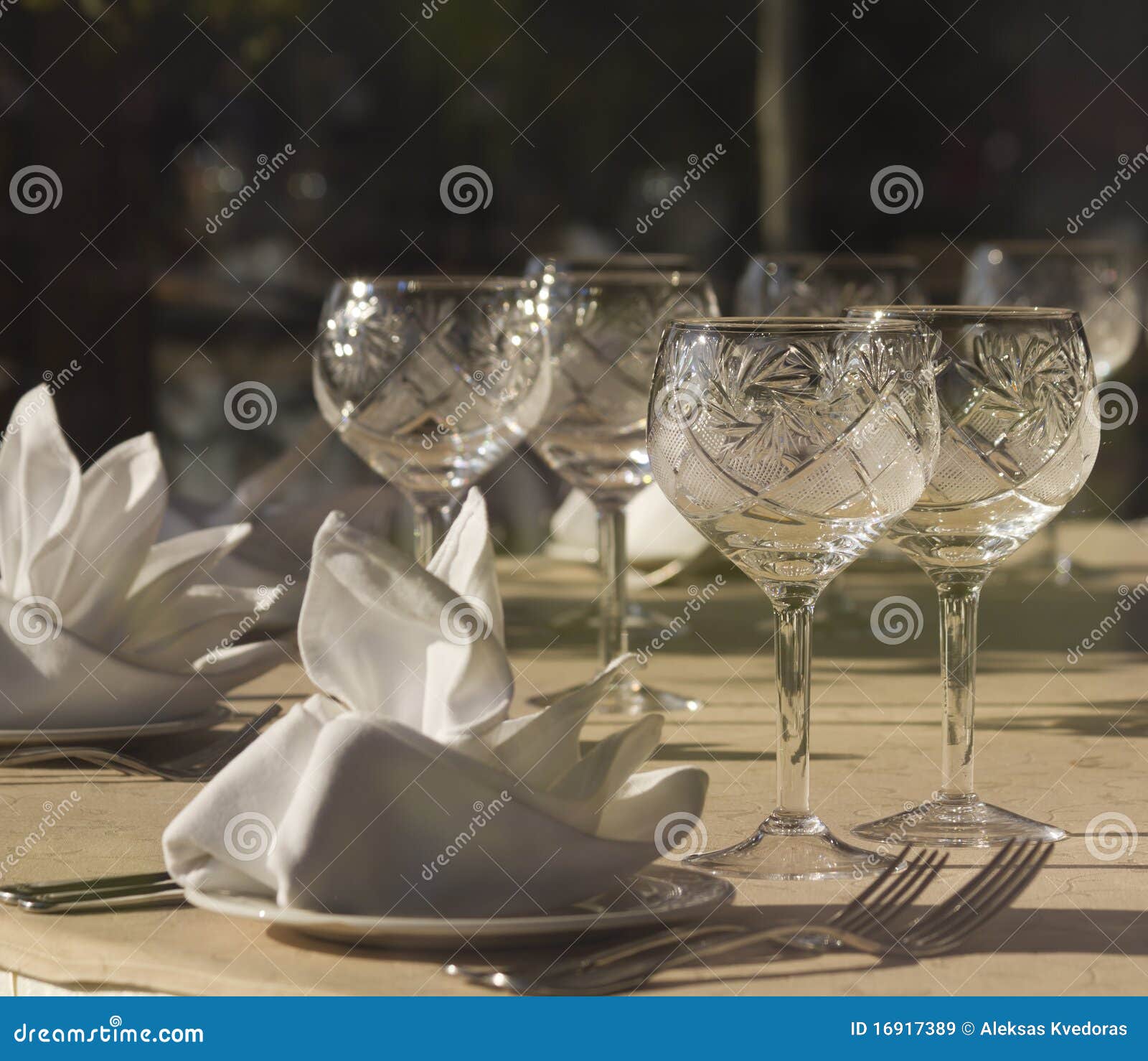 The served table stock image. Image of setting, ornate - 16917389