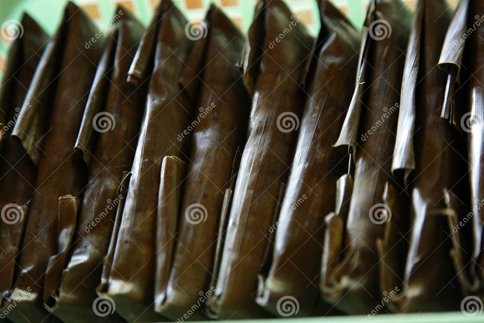 BURASA the Food is Typical of the Bugis Stock Photo - Image of food ...