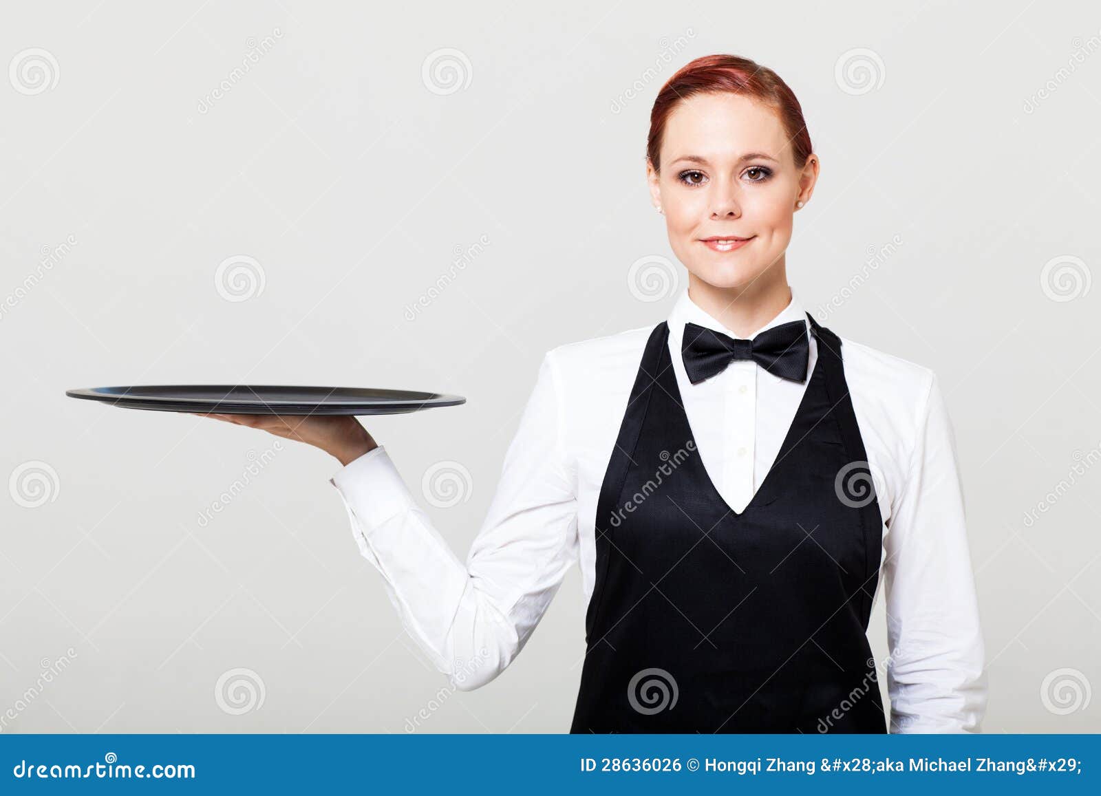 Serveerster stock foto. Image of mooi, leeg, gelukkig - 28636026