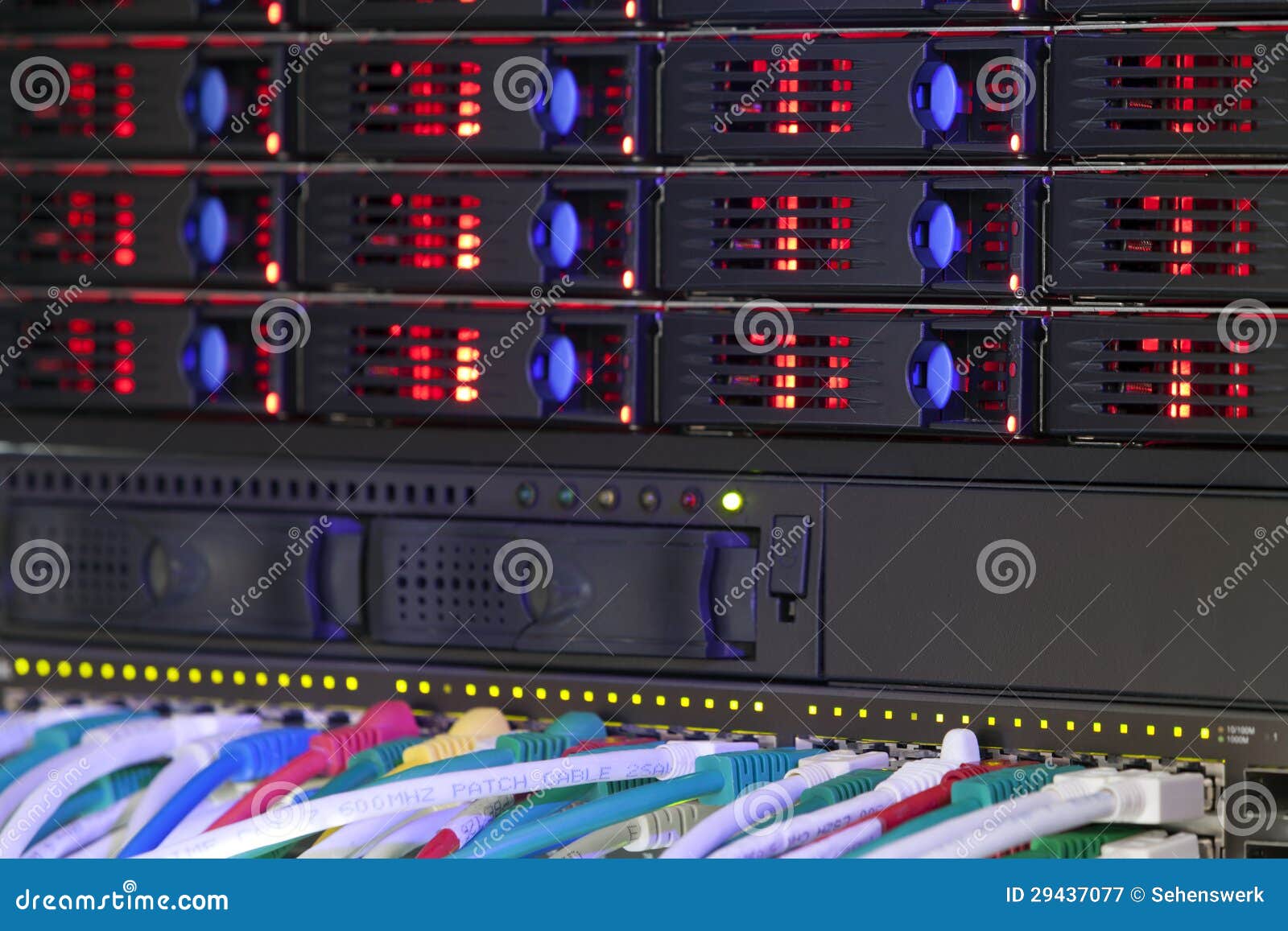 Server stock image. Image of aluminum, highway, hosting - 29437077