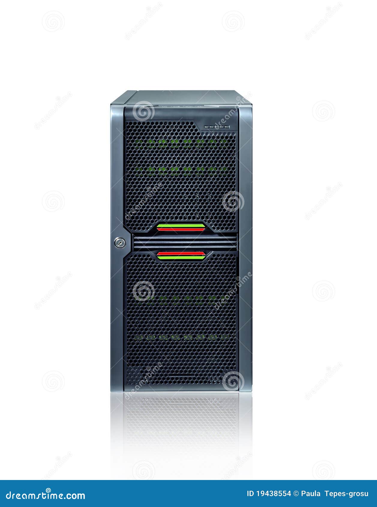 Server case stock photo. Image of hardware, information - 19438554