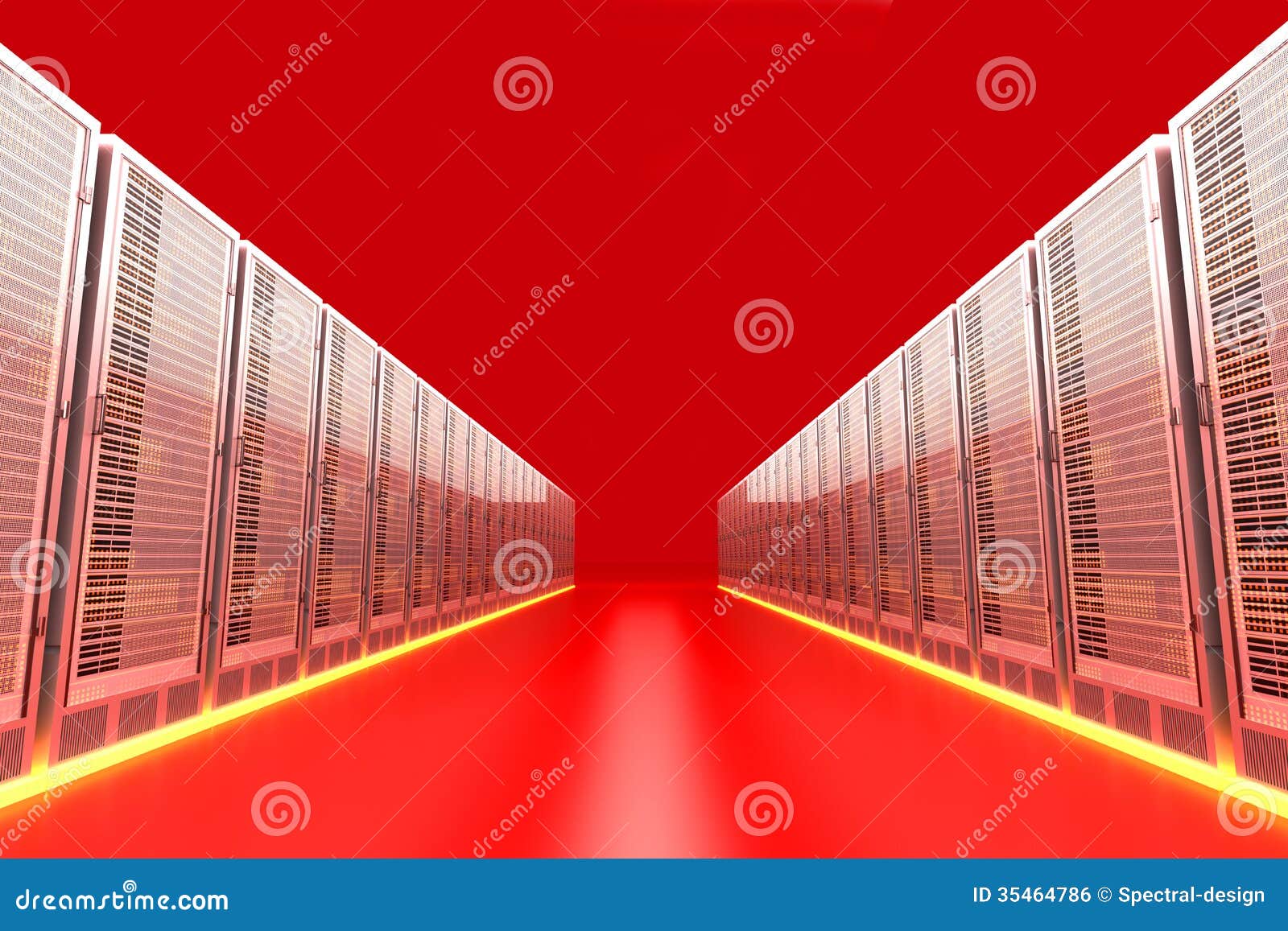 Server center stock illustration. Illustration of security - 35464786