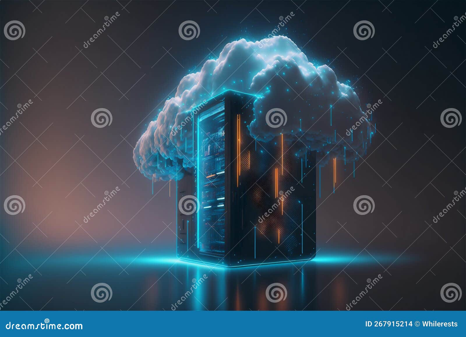 Server Cloud Data Storage Concept Solution Web Database Backup Computer Infrastructure