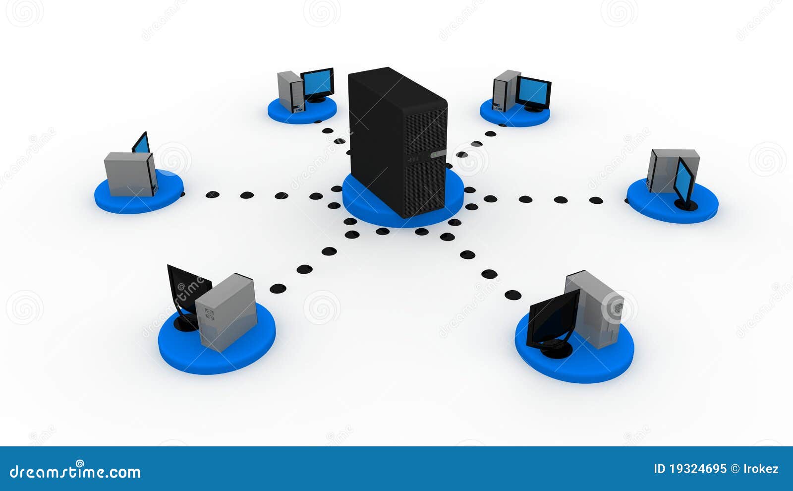 Server concept stock illustration. Illustration of support - 19324695