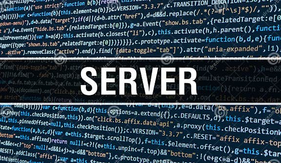 SERVER Concept with Random Parts of Program Code. SERVER with Programming Code Abstract ...