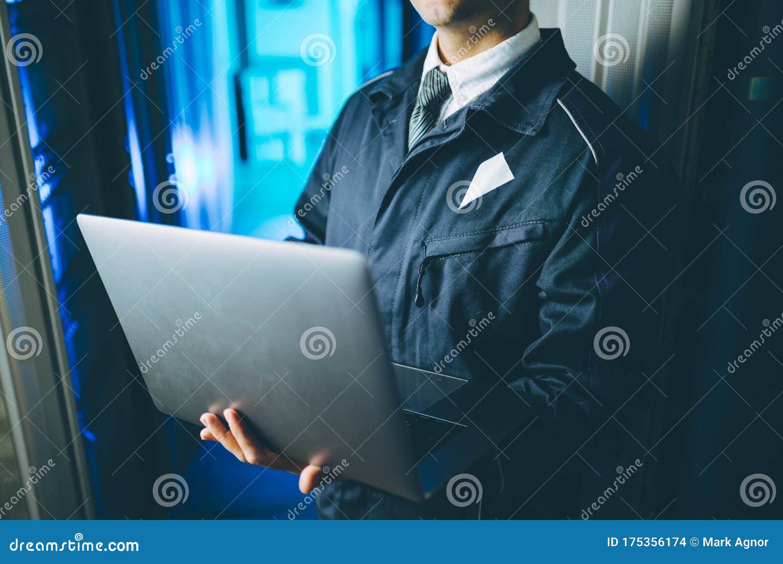 Server Data Network Center Internet Man Connection Stock Photo - Image ...