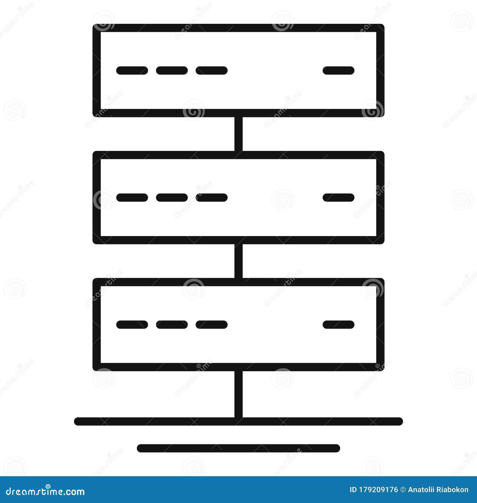 Server Data Room Icon, Outline Style Stock Vector - Illustration of ... Server Data Room Icon, Outline Style Stock Vector - Illustration of ...
