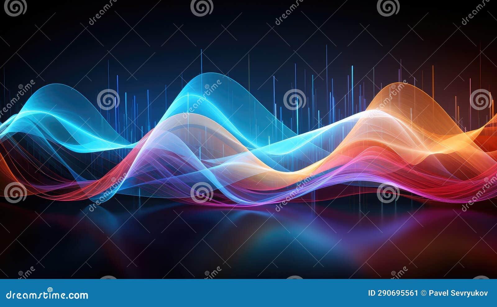 Server Datastream Symphony Symphonic Stock Illustration - Illustration ...