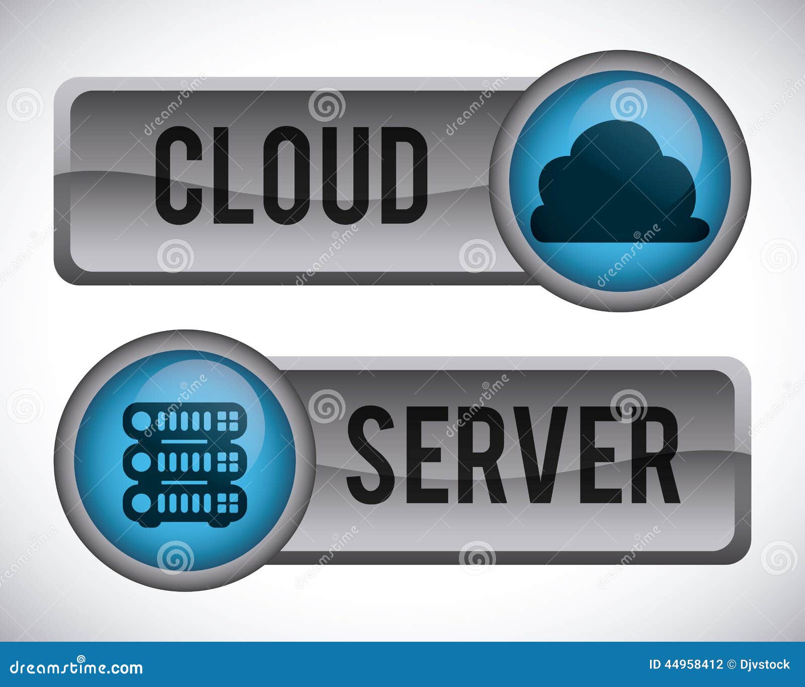 Server design stock vector. Illustration of electronics - 44958412