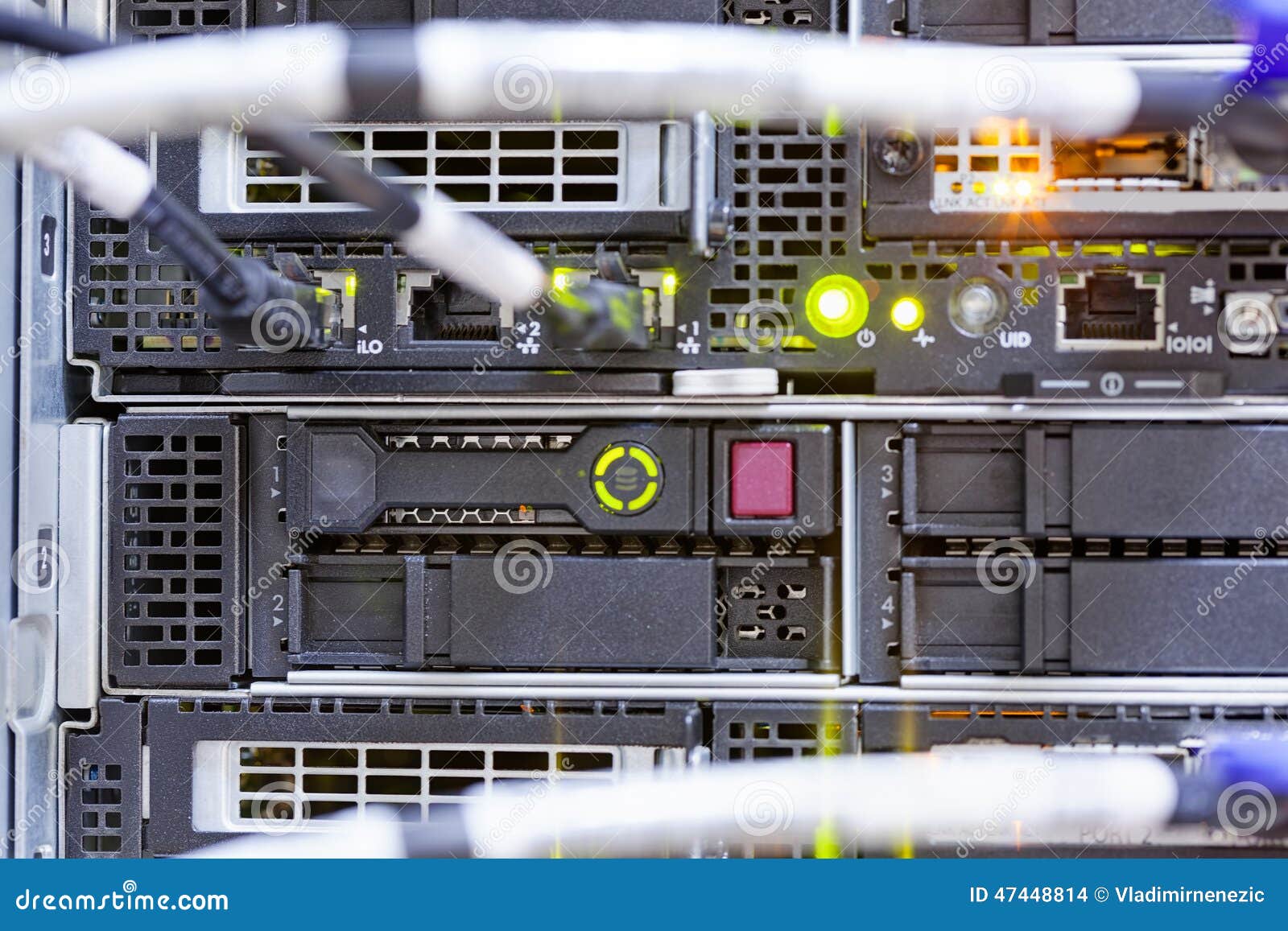 Server stock photo. Image of cluster, design, drive, equipment - 47448814