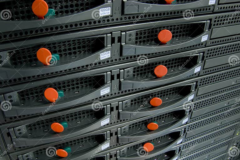 Server devices stock image. Image of network, farm, networking - 9490349