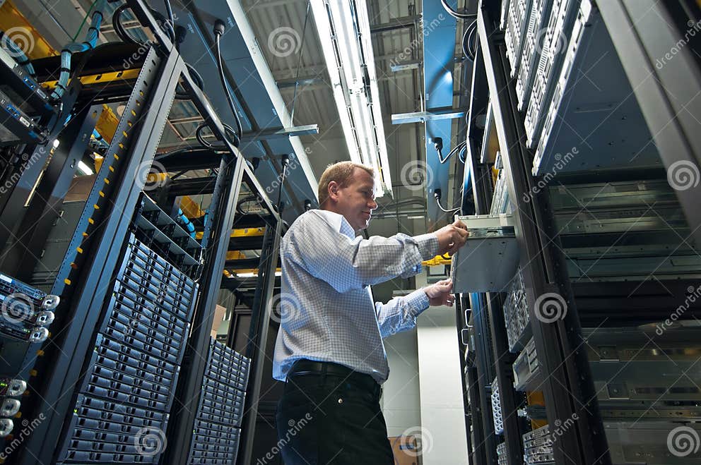 Server Expansion stock photo. Image of mainframe, electrical - 26188824