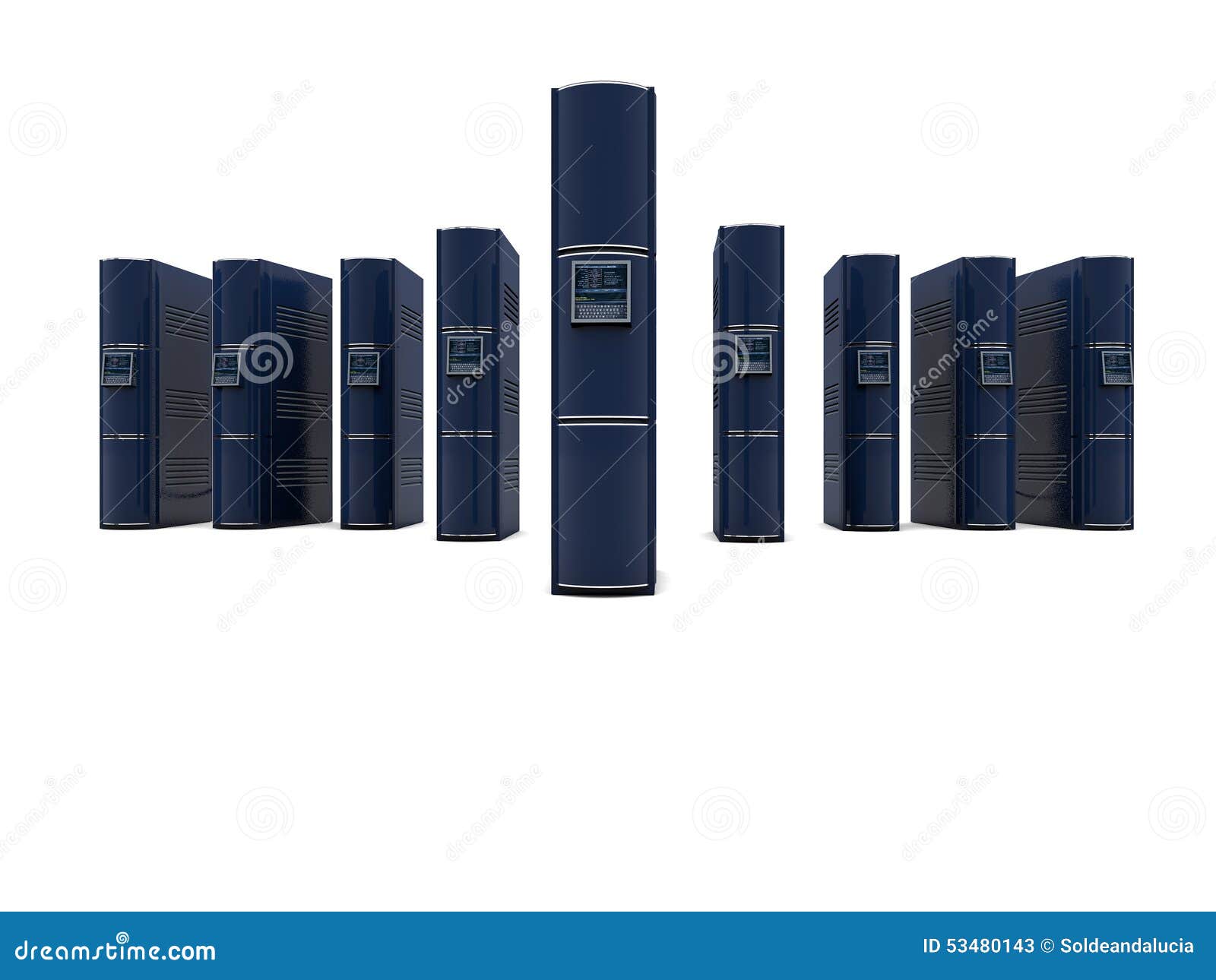 Server Farm stock illustration. Illustration of data - 53480143