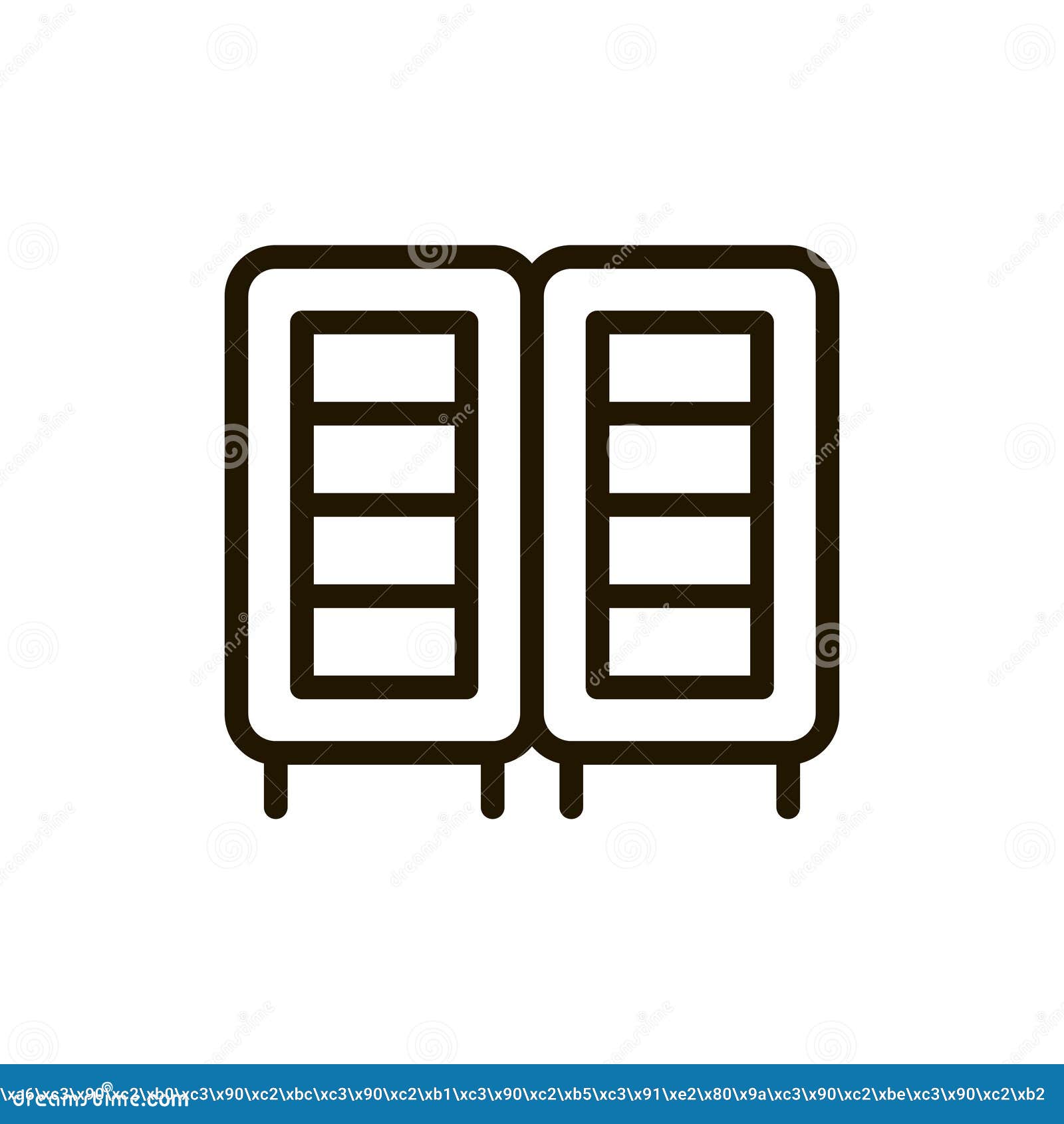 Server flat icon stock illustration. Illustration of cloud - 102672971