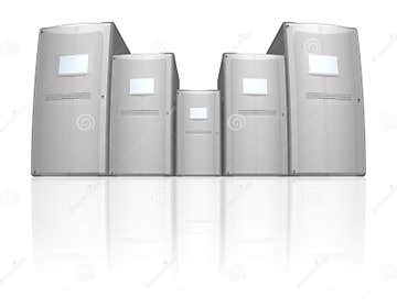 Server generations stock illustration. Illustration of perfect - 2461015