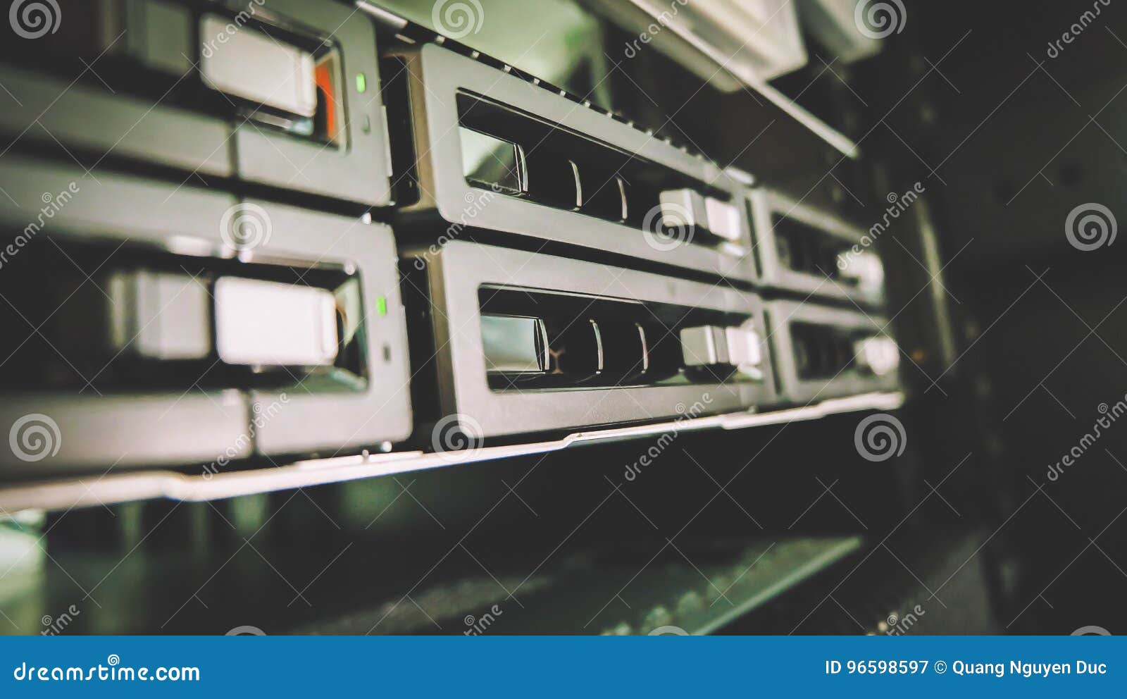 Server Hard Disk stock image. Image of mounted, cloud - 96598597