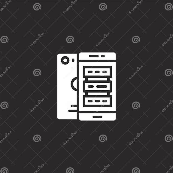 Server Icon. Filled Server Icon for Website Design and Mobile, App ...