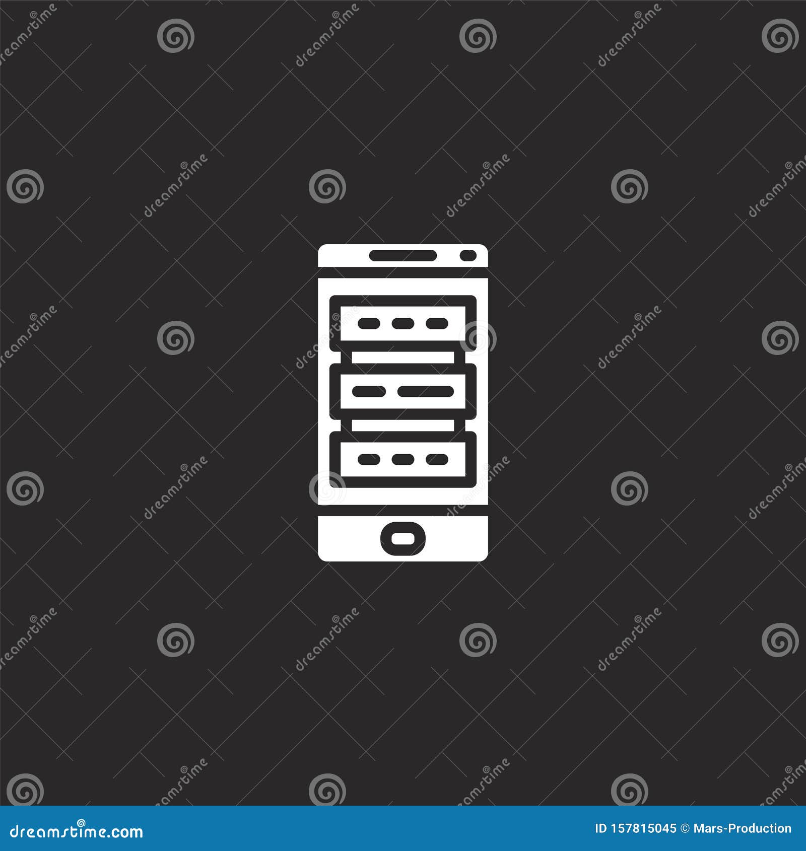 Server Icon. Filled Server Icon for Website Design and Mobile, App ...