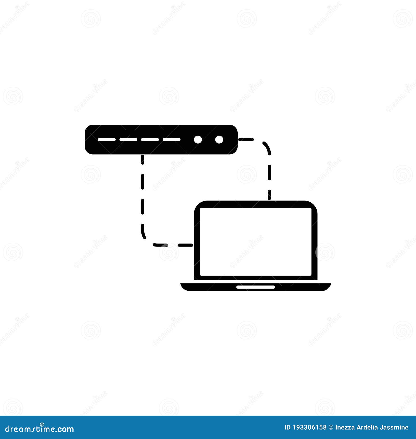 Server Icon, Illustration Design Template Stock Vector - Illustration ...