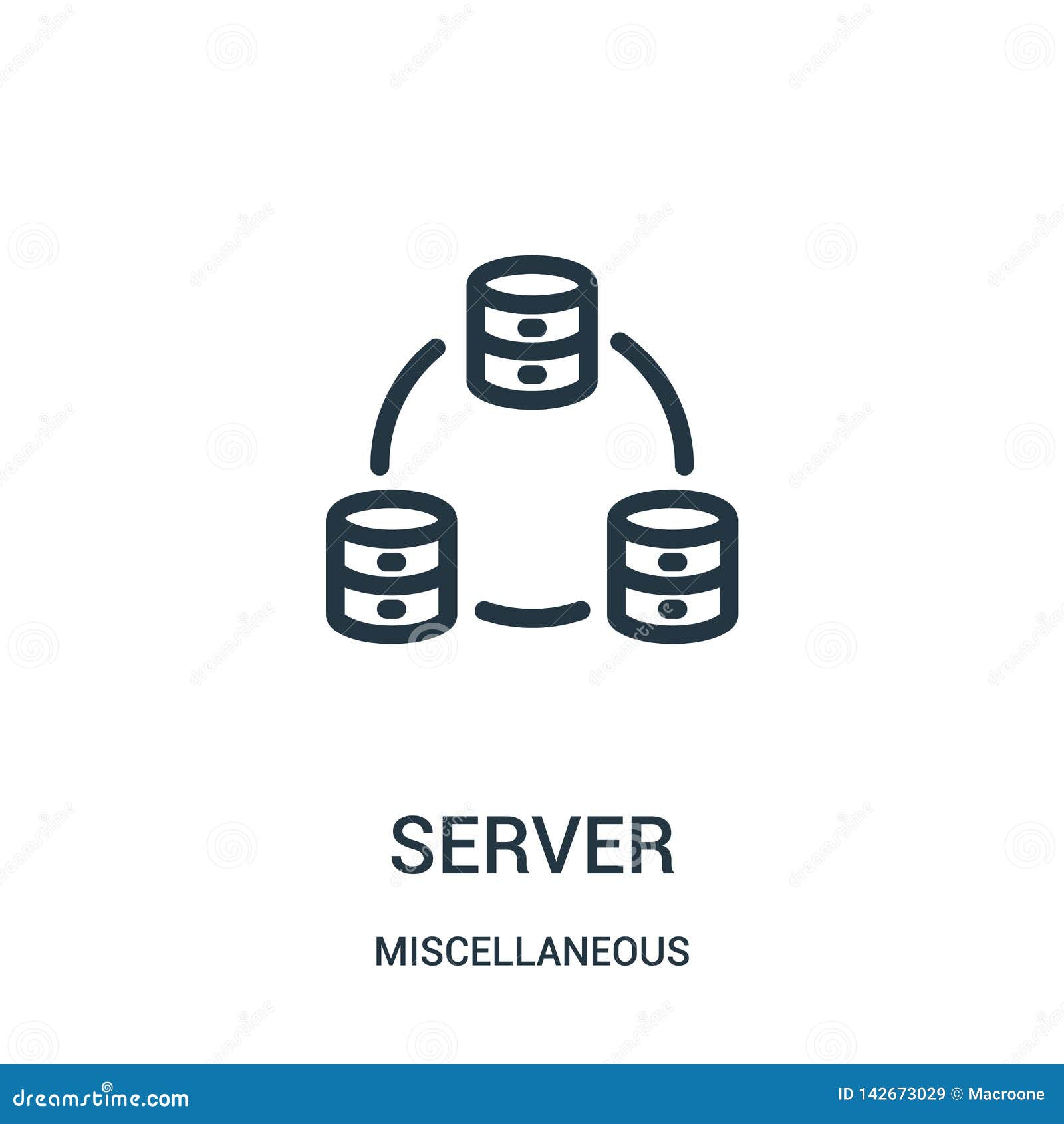 NAS Server Icon Vector | CartoonDealer.com #107269792