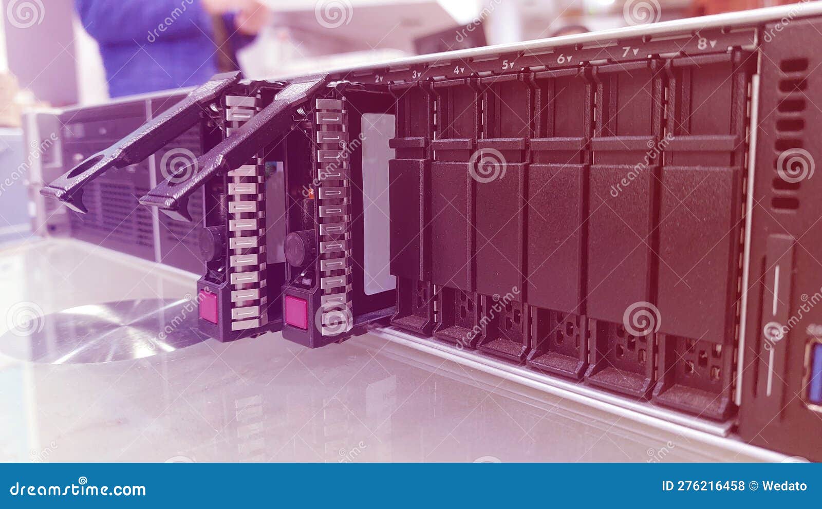 Server Inside Computer, Motherboard Rams and Fans Stock Photo - Image ...