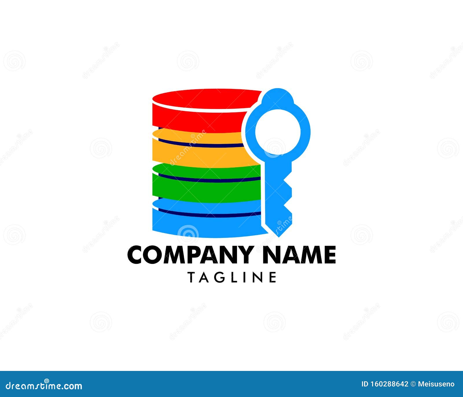 Server Key Icon Logo Design Element Stock Vector - Illustration of logo ...