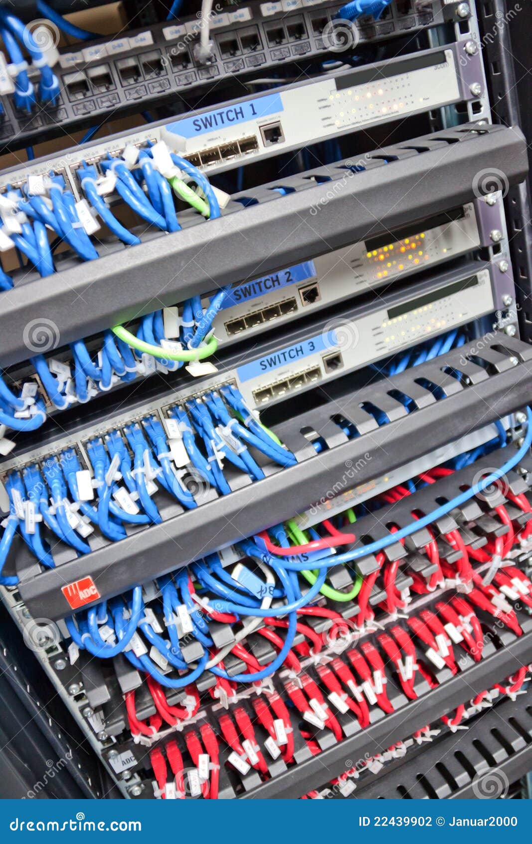 Server network cables stock photo. Image of networks - 22439902 Server network cables stock photo. Image of networks - 22439902