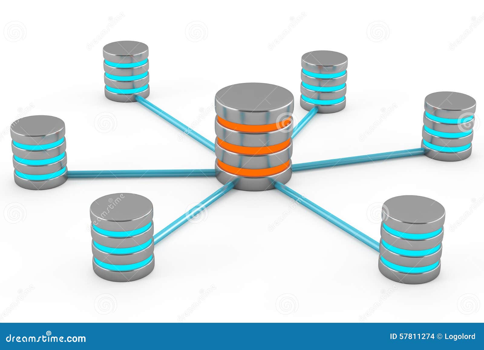Server, network concept stock illustration. Illustration of mobile ...