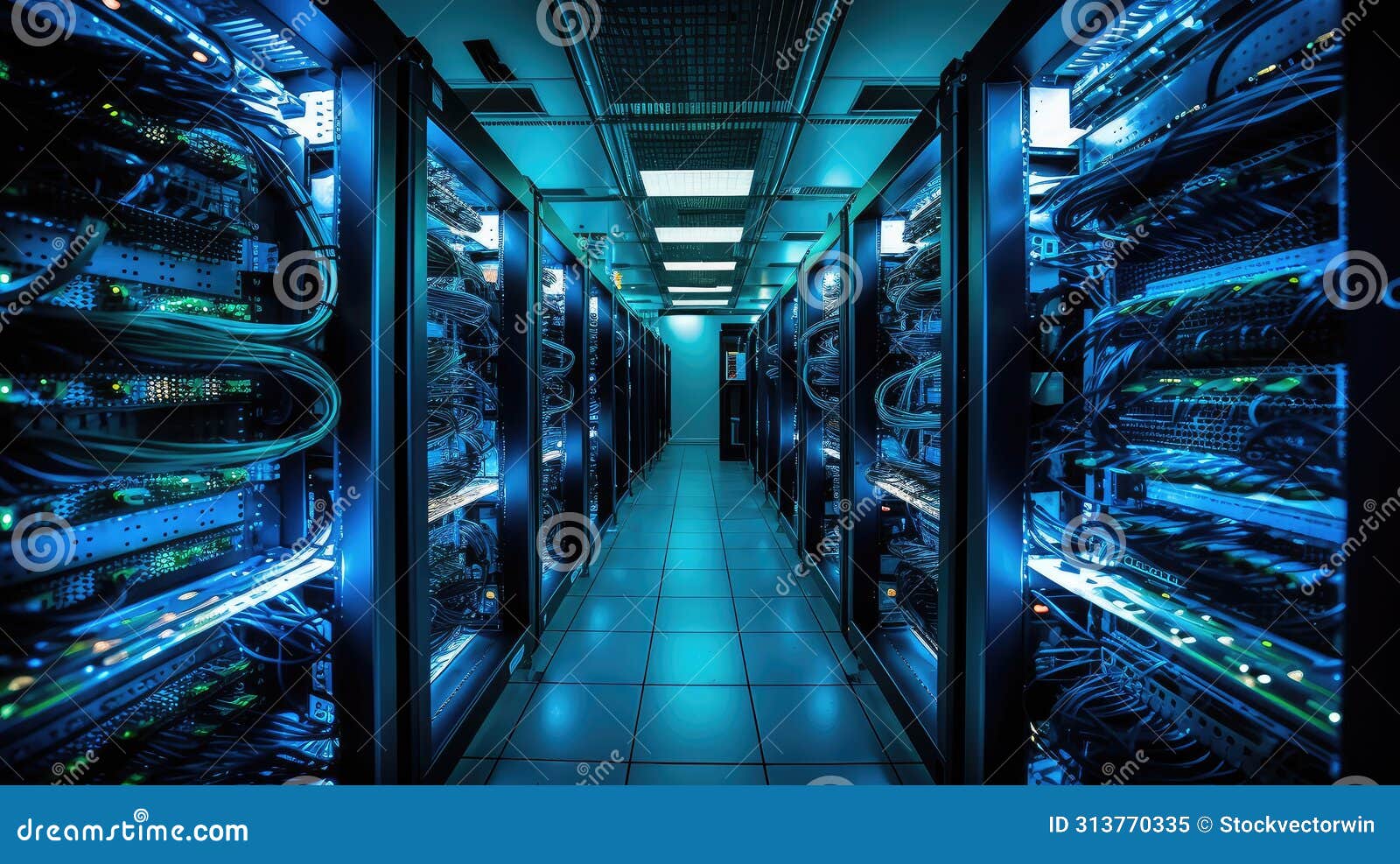 Server Networking Equipment Stock Illustration - Illustration of dhcp ...