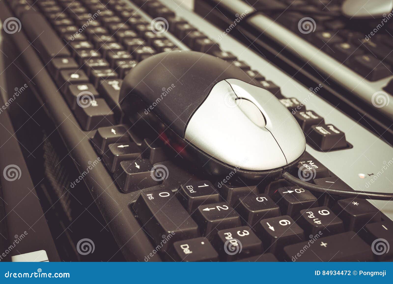 Server and Object Keyboard and Mouse Stock Photo - Image of board ...