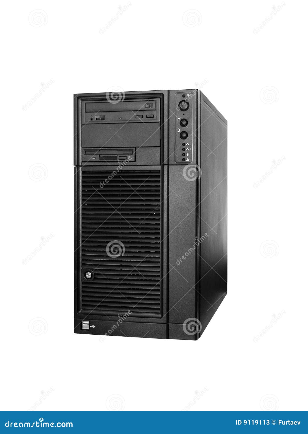 Server PC box stock image. Image of network, machine, desktop - 9119113
