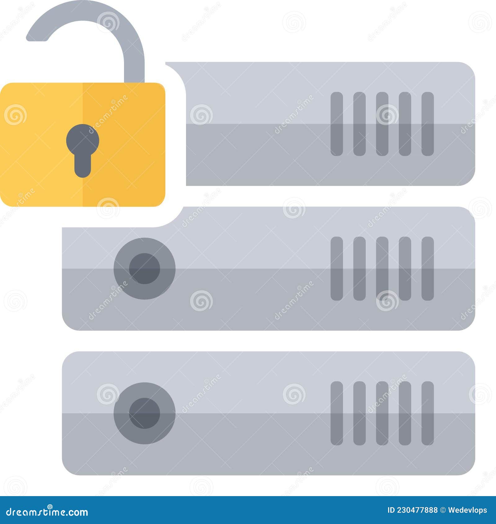 Server pud luck icon open stock vector. Illustration of circle - 230477888