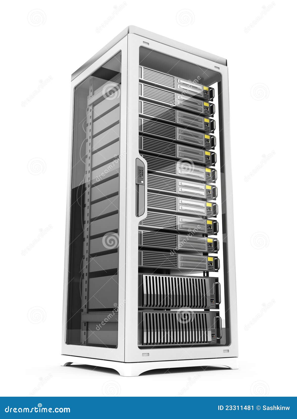 Computer rack clip art