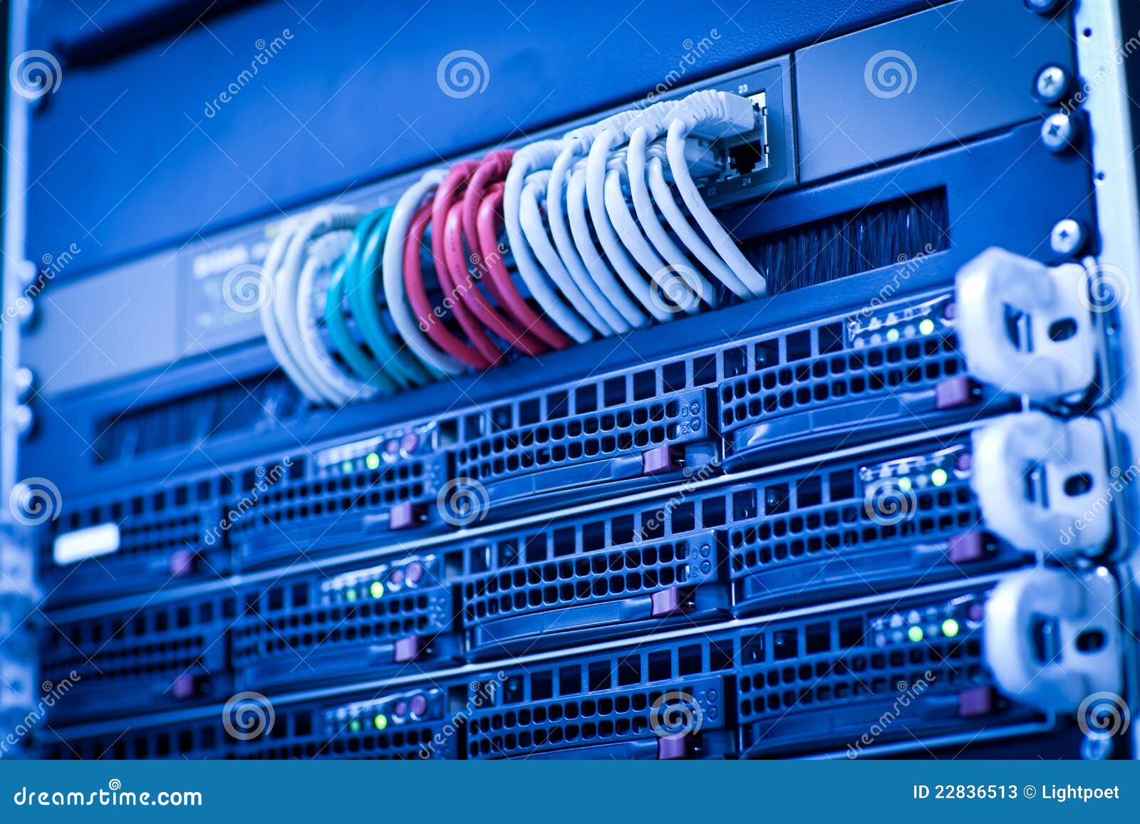 Server Rack Cluster in a Data Center Stock Image - Image of cluster ... Server Rack Cluster in a Data Center Stock Image - Image of cluster ...