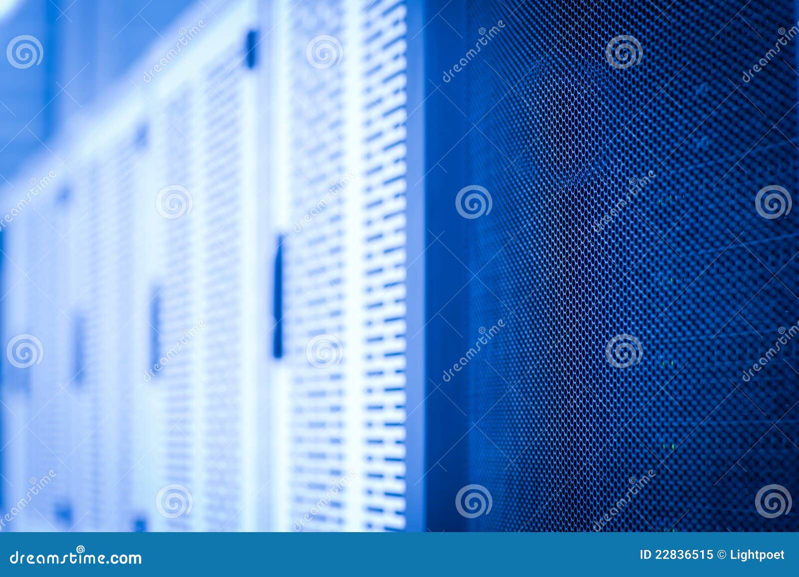Server Rack Cluster In A Data Center Royalty-Free Stock Photo ...