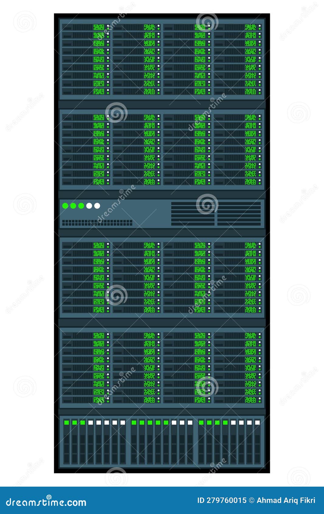 Server Rack. Server Room Data Center. Network Server Isolated. Server ...