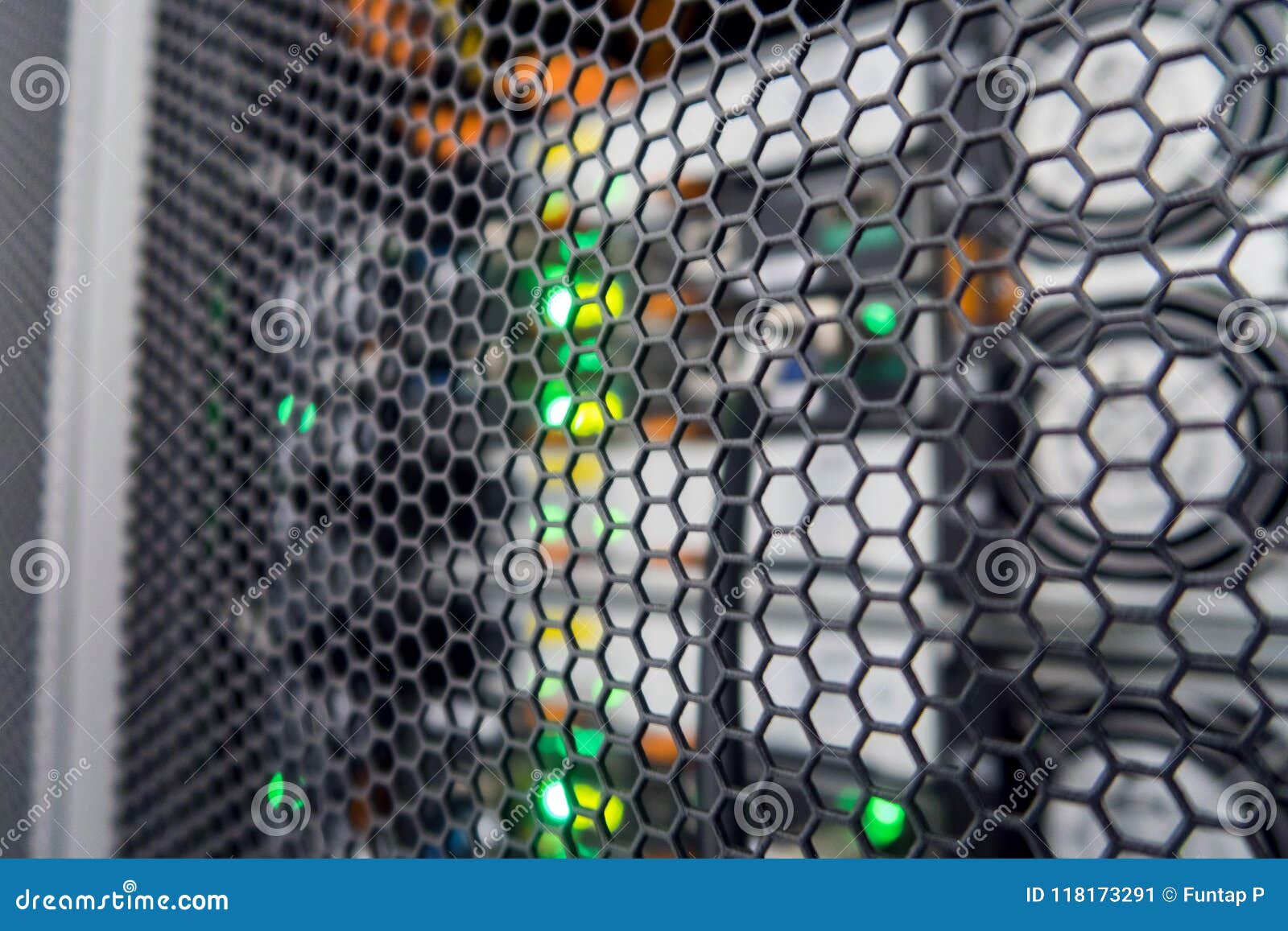 Server Rack with Servers and Cables. Server Racks, Server Room Stock ...