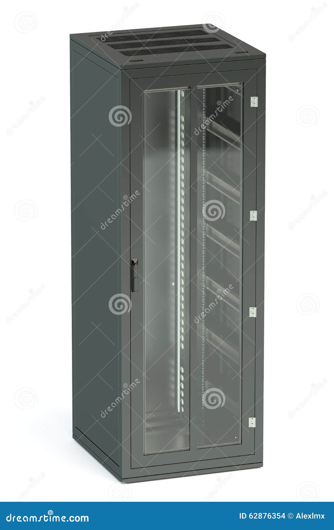Server rack stock illustration. Illustration of datacenter - 62876354
