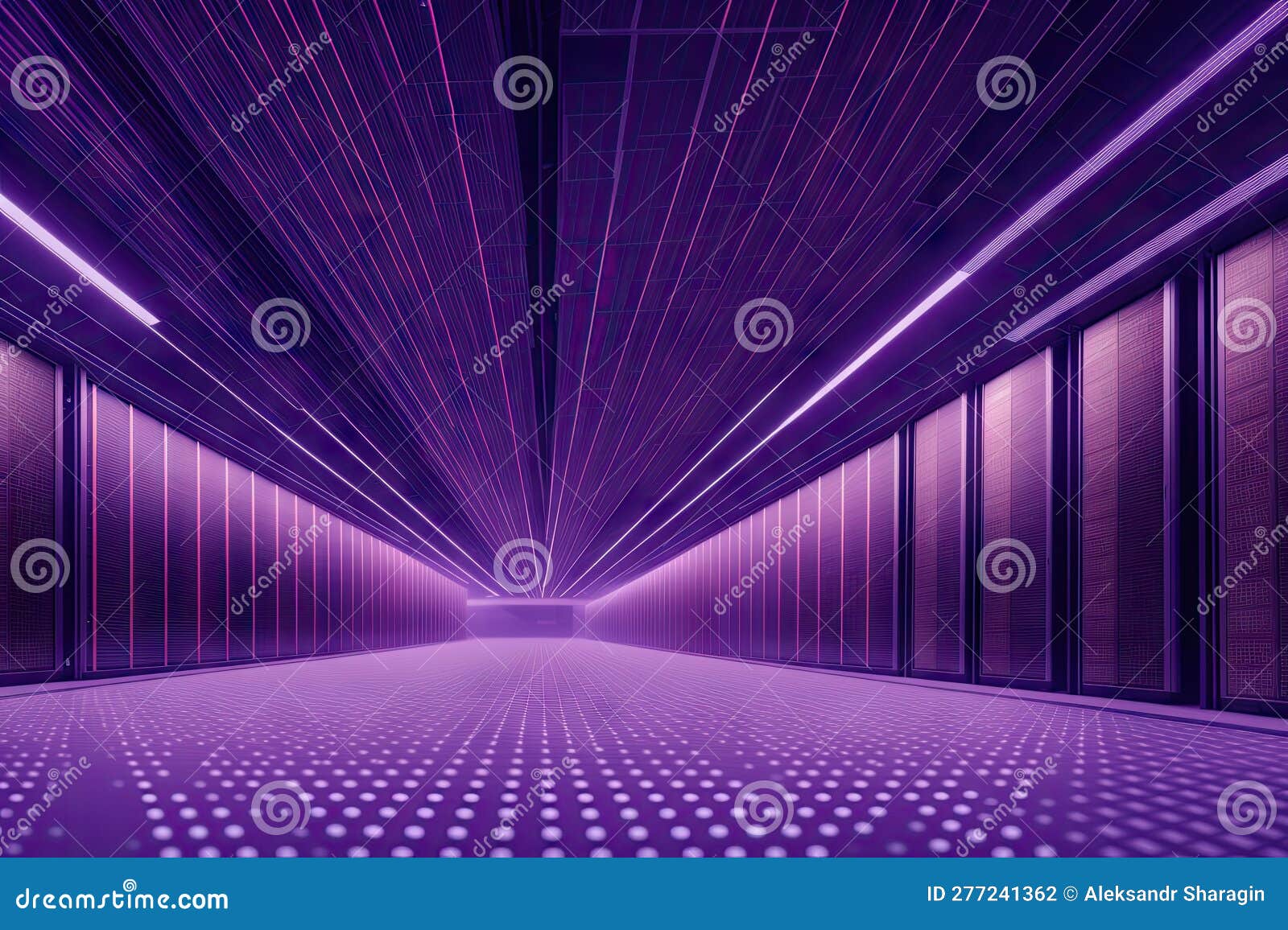 Server Racks In Computer Network Security Server Room Data Center Generative Ai Stock