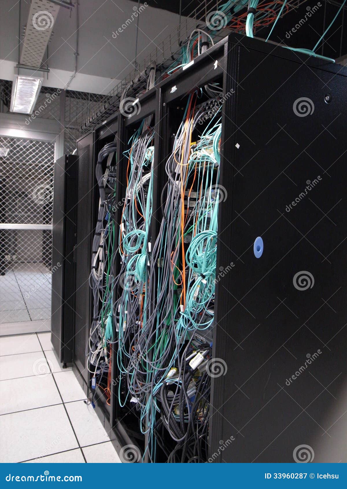 Server racks stock image. Image of cyber, high, communications - 33960287