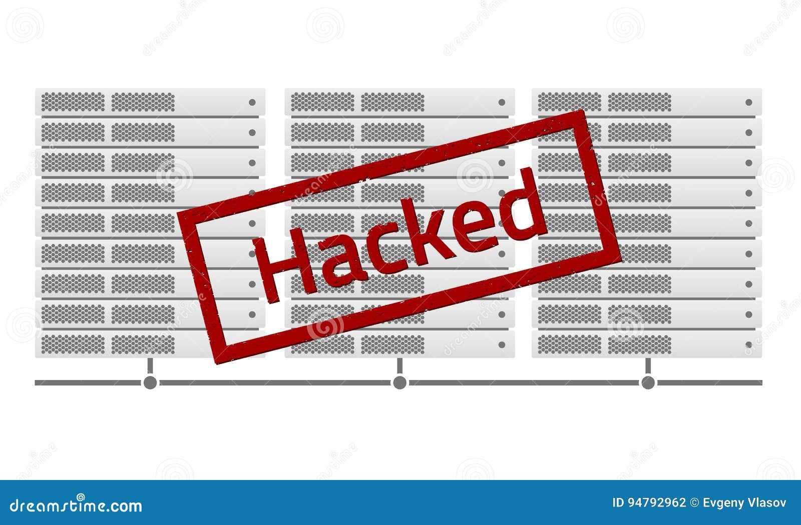 Server Infected By Malware With Bug Hand Drawn Outline Doodle Icon ...