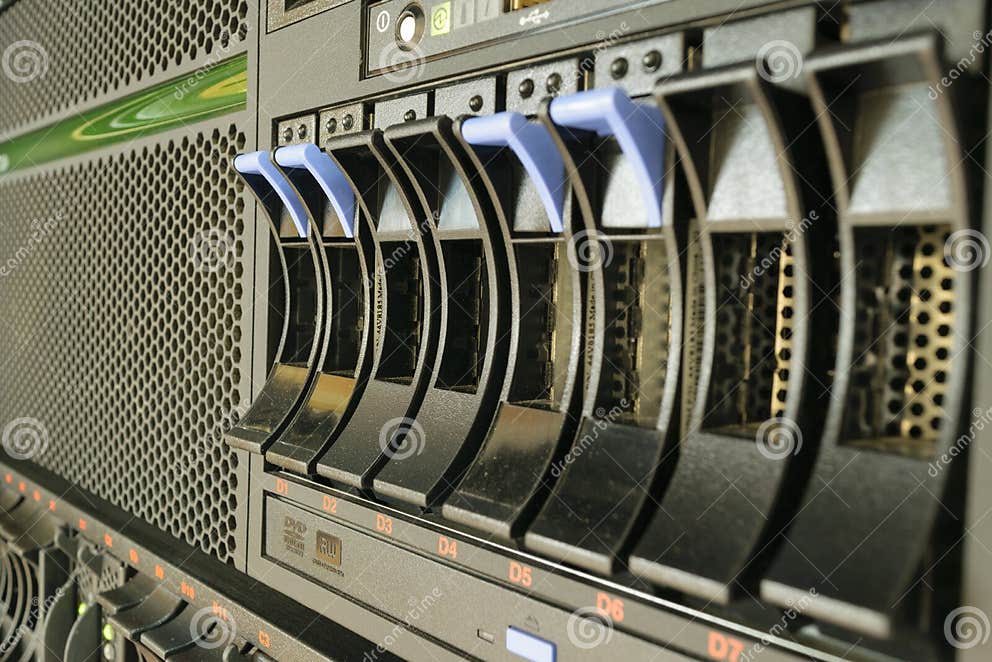 Server and raid storage stock photo. Image of backup - 63378278