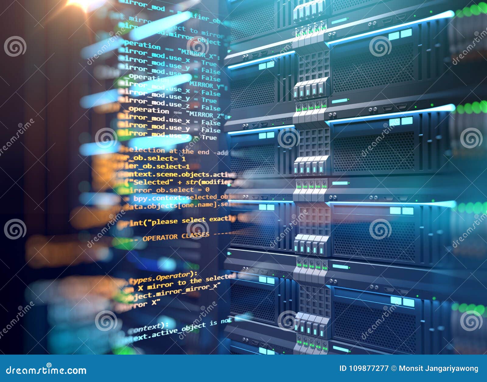 Node 3d Data Array. Dots Organized To Network Data Flow. Deep Big ...